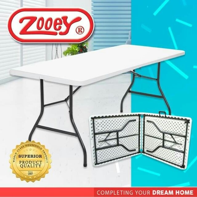 Zooey Folding Table (4ft -266) (6ft-269) | Lazada PH