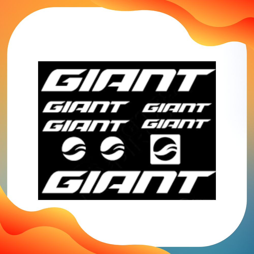 Giant Bicycle Frame Decals Stickers | Lazada PH