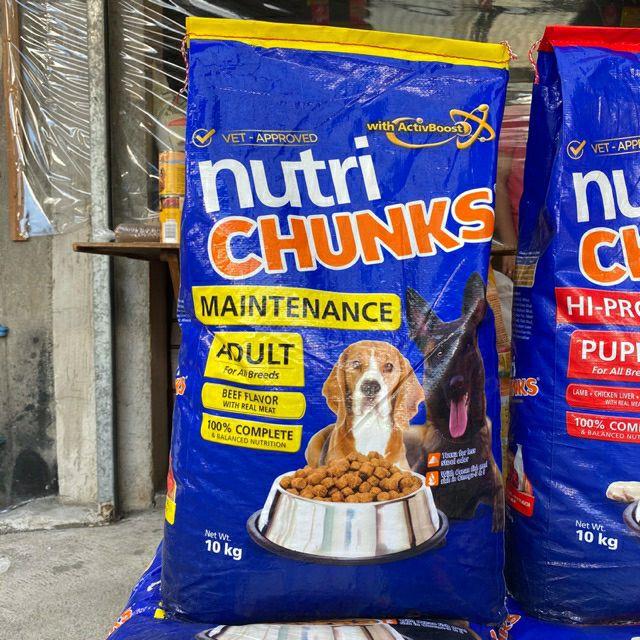 Nutri Chunks Maintenance Adult Dog Food Beef Flavor 1kg freshly ...