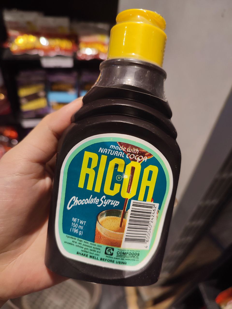 RICOA CHOCOLATE SYRUP 150 ML | Lazada PH