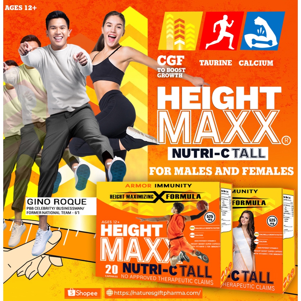New HeightMaxx Nutri-C Tall | Lazada PH