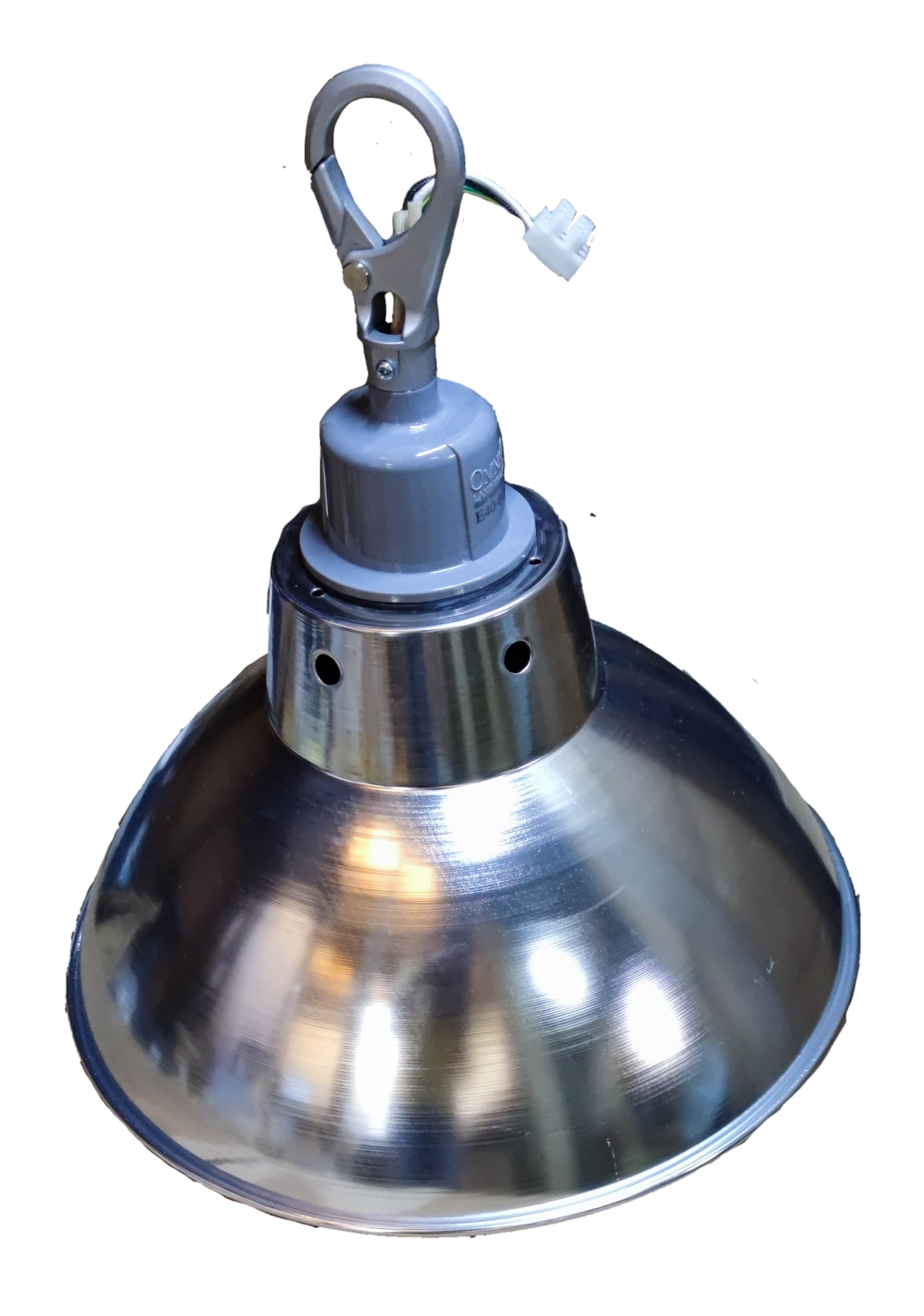 16" Aluminum Reflector with E40 Socket 6A 220V Hanging Type E40-608H ...