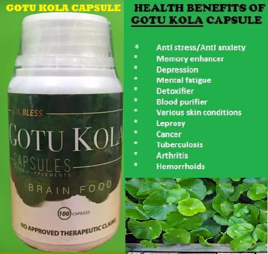 GOTU KOLA (Brain Food) 400mg 100 capsules per Bottle | Lazada PH