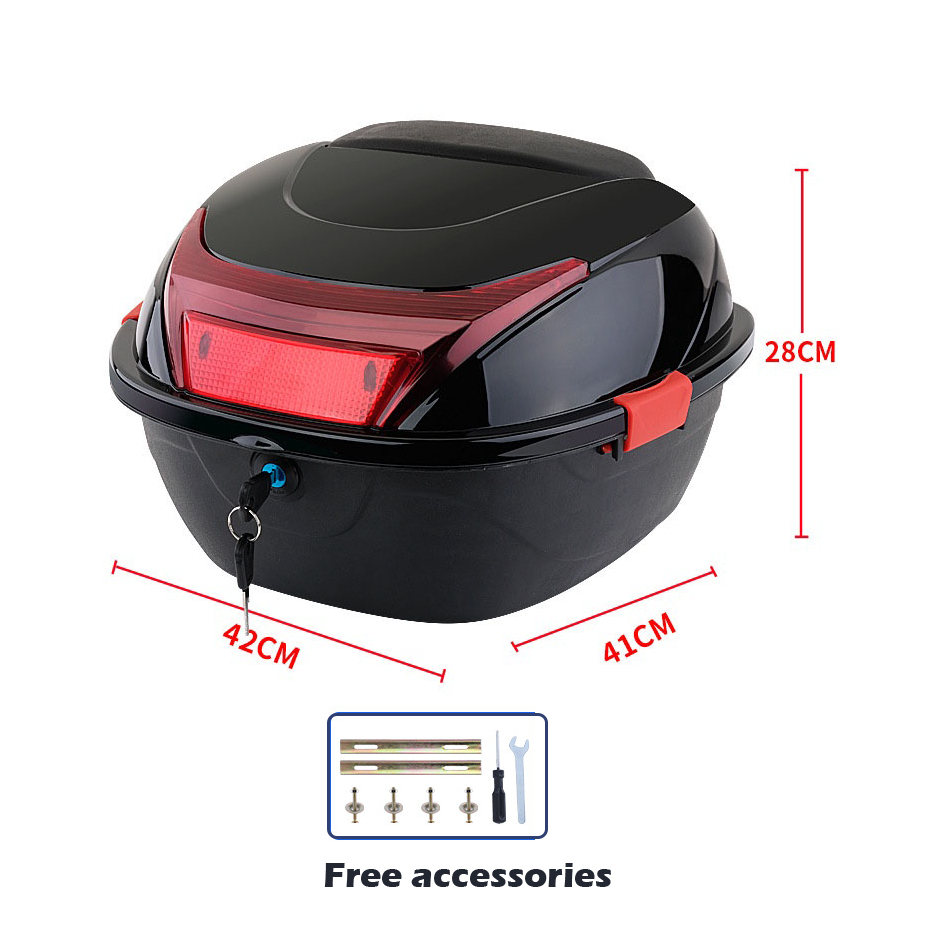 Motor Top Box Motorcycle Top Box helmet 30L motorcycle accessories ...