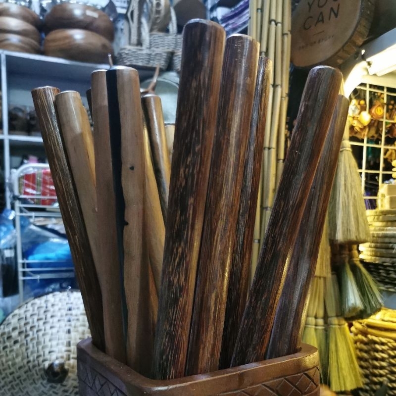 ARNIS Wooden Anahaw Wood Kahoy Sport | Lazada PH