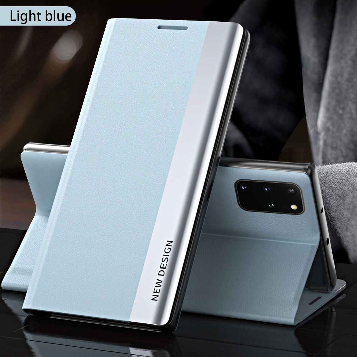 Galaxy A53 5G Case, Midcas Thin Slim Folio Flip Leather Magnetic ...
