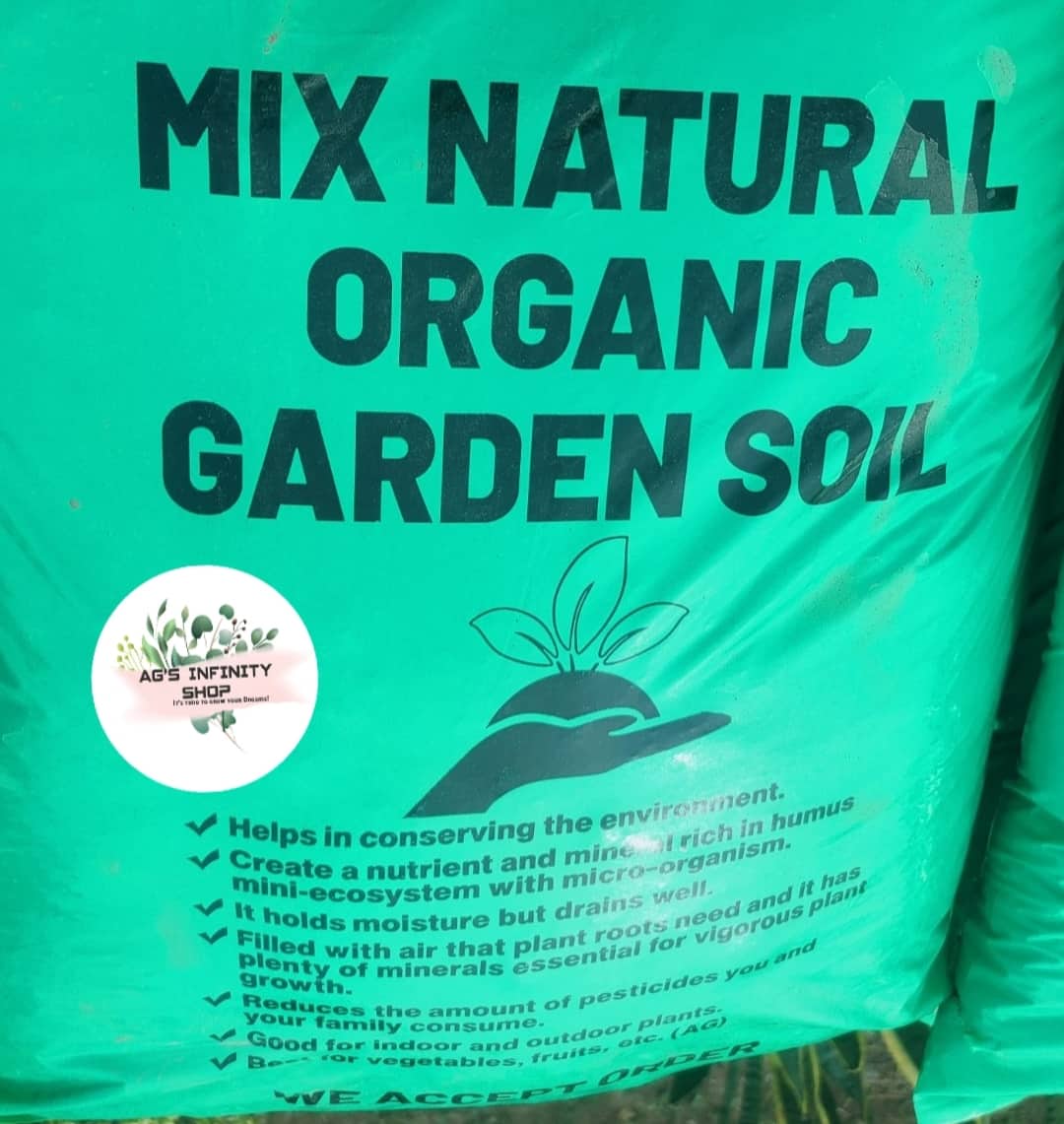 ORGANIC GARDEN SOIL ( LOAM SOIL )-complete with coco peat, fertilizer ...