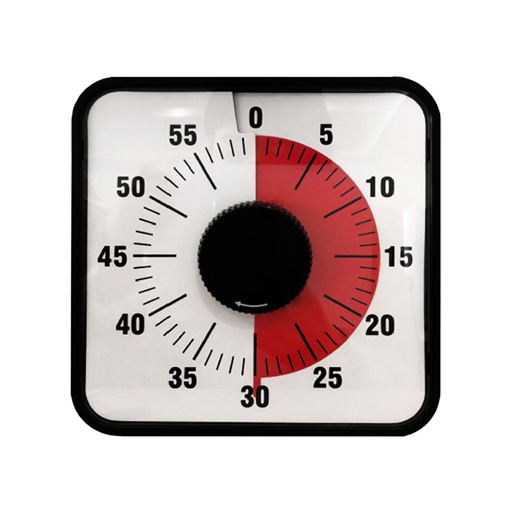 Kitchen Timer Stopwatch 60 Minutes Visual Timer Timing Set Back Leg ...