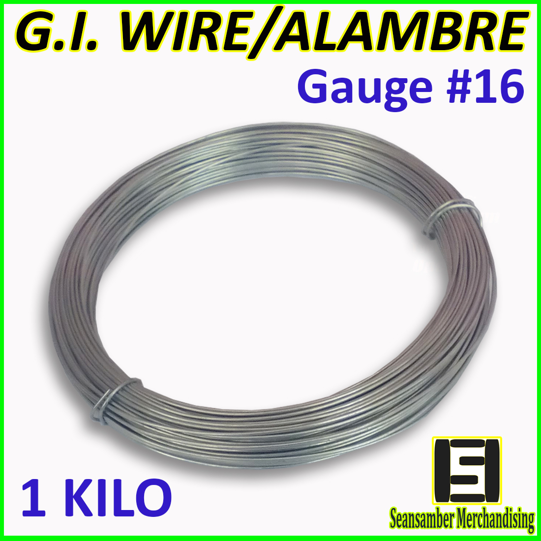 JCQXDL Galvanized Solid Wire 10 Gauge, 3.5mm (0.138in) Diameter, High ...