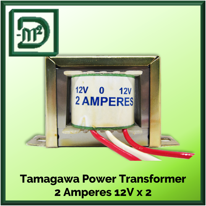 Tamagawa Power Transformer 2 Amperes - 220V Input, Varied Outputs (12V ...