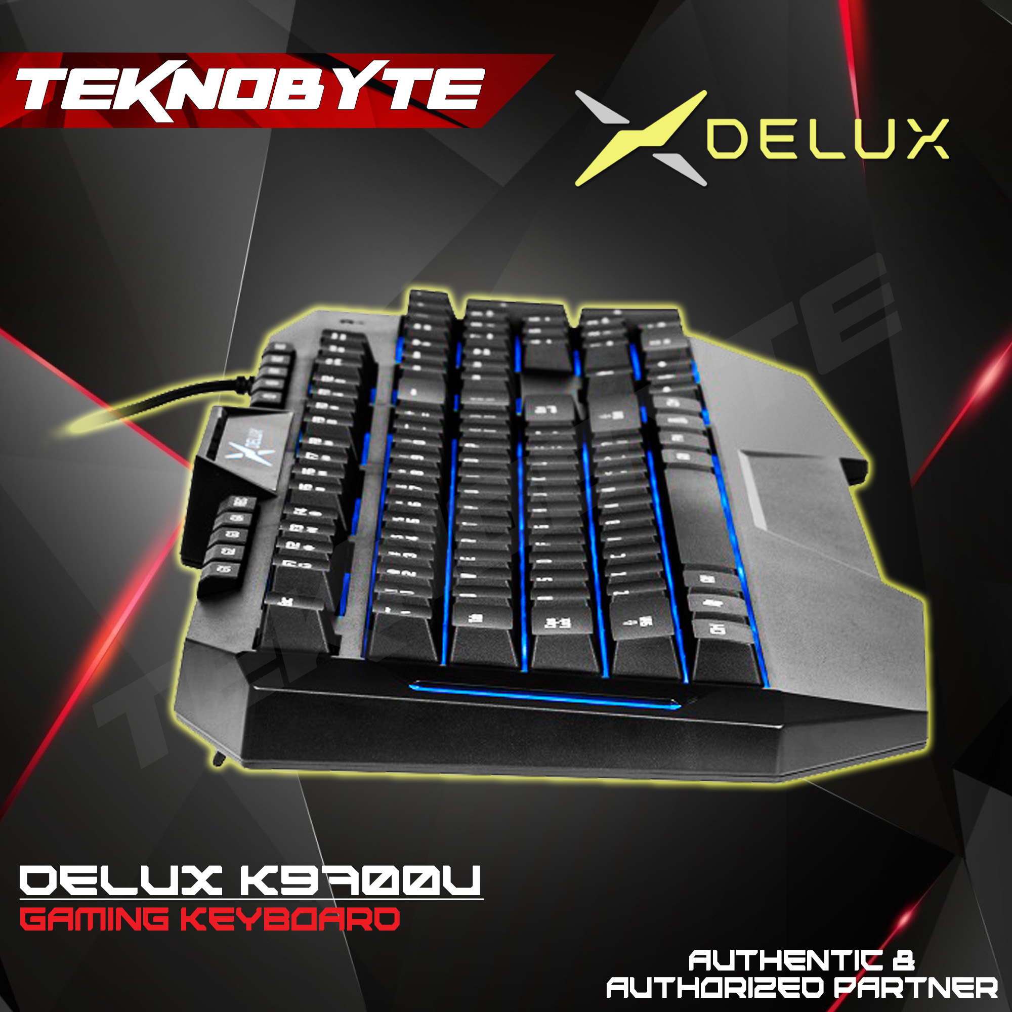 Delux K9700 Gaming Keyboard 7 backlight color Adjustable | Lazada PH