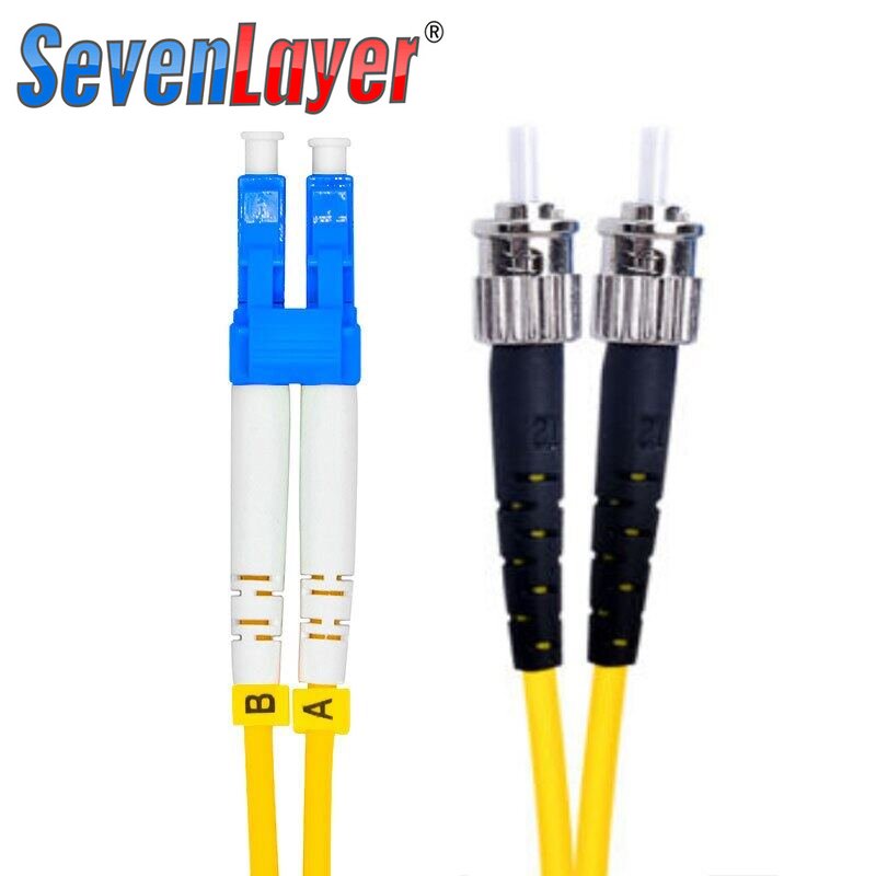 Fiber optic jumper cable 3M LC-SC Patch Cord 3.0MM Simplex Mode 2 core ...