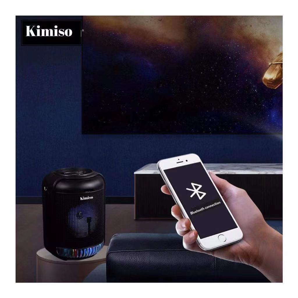 KUKU/KIMISO 6.5inch Portable Bluetooth Karaoke Party Speaker With Mic ...