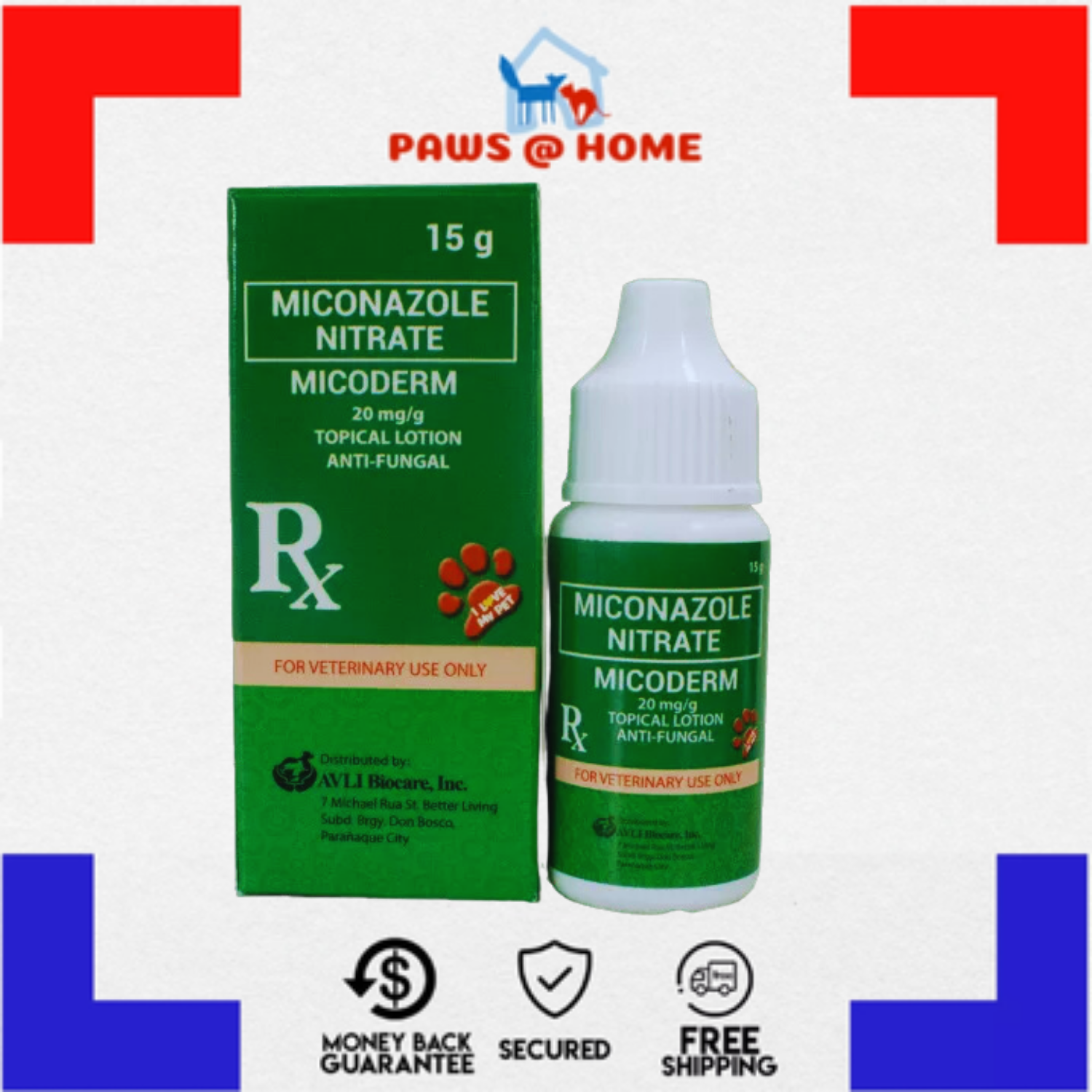 Micoderm Anti-Fungal Topical Lotion For Pets 15g | Lazada PH