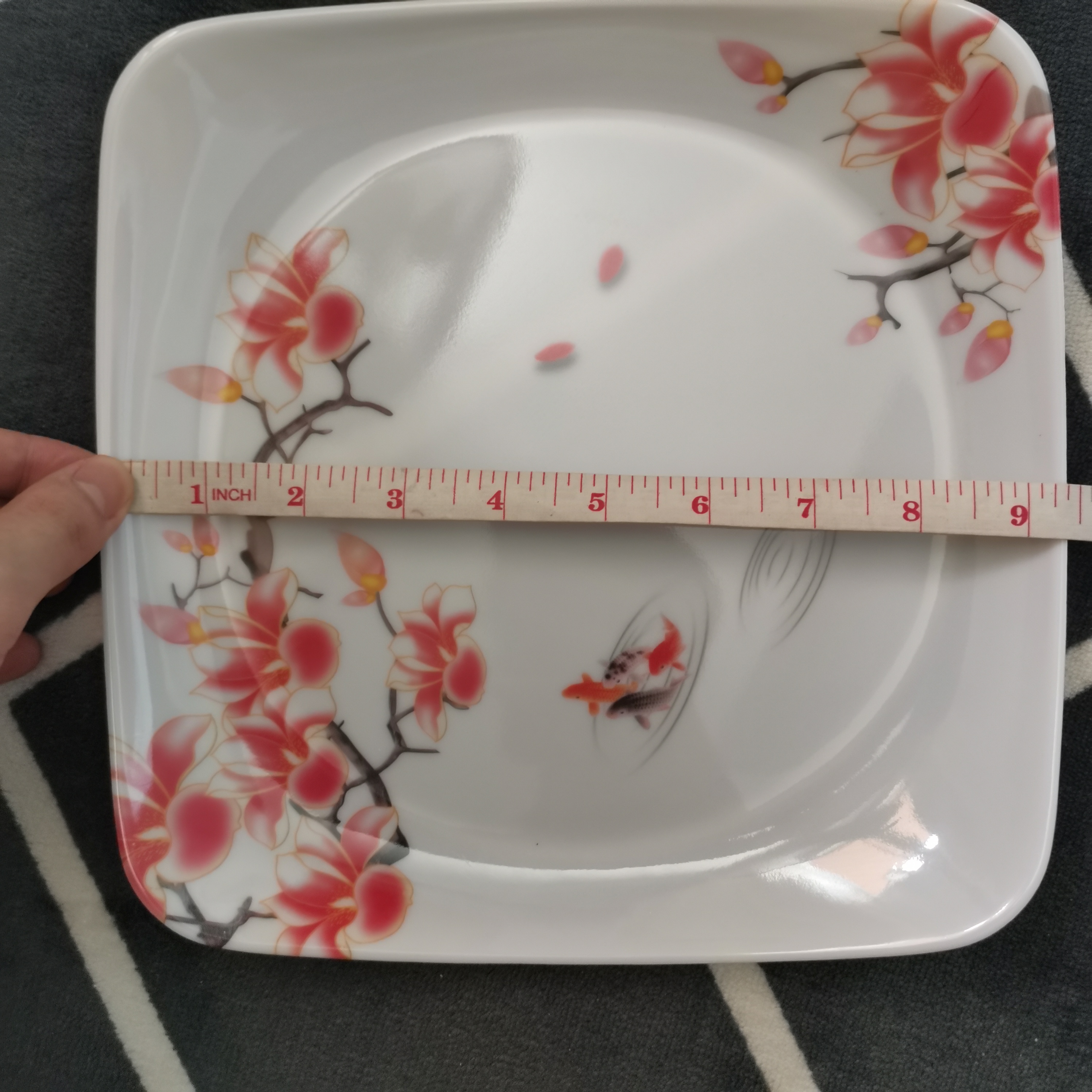 3/6 pcs. Melamine Square Dinner Plate | Lazada PH