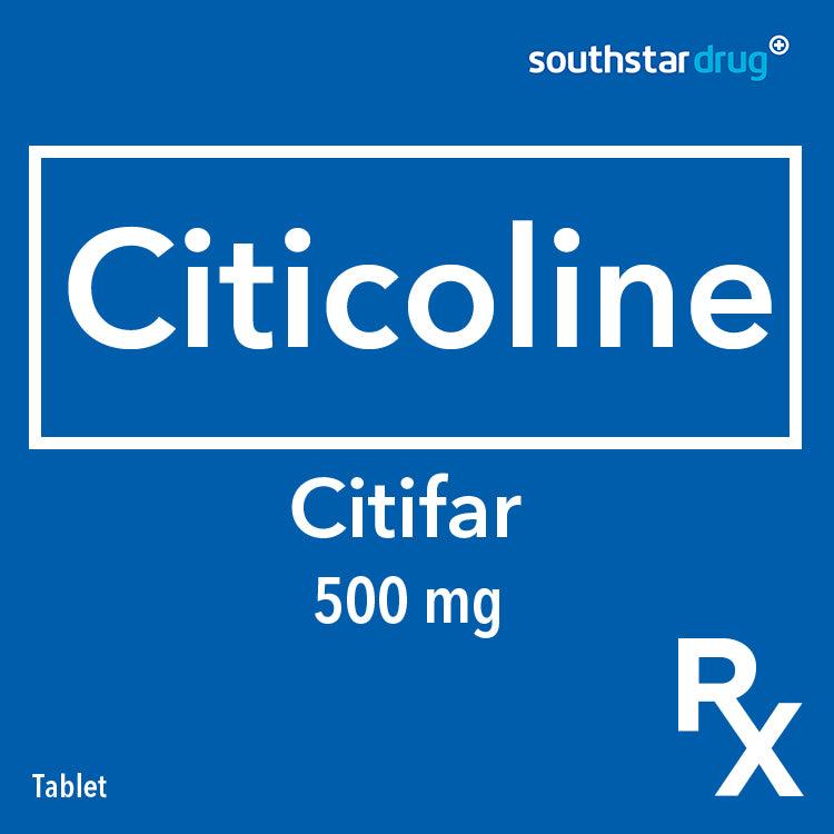 Rx: Citifar 500mg Tablet | Lazada PH