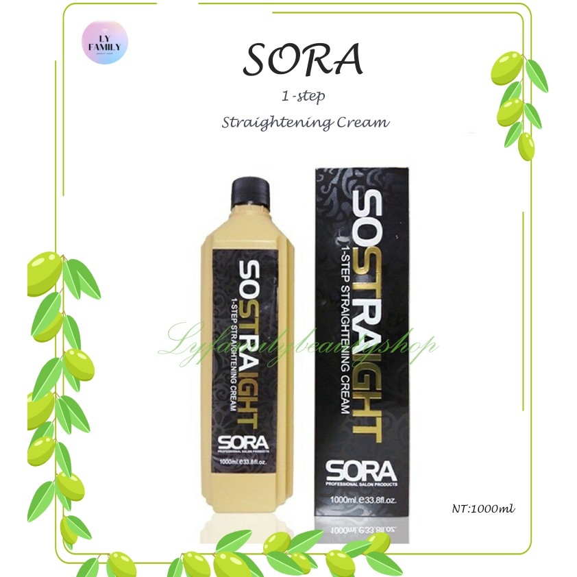 New Stock Arrival Sora 1-Step Rebonding 3in1 Rebond Cream 1000ml ...