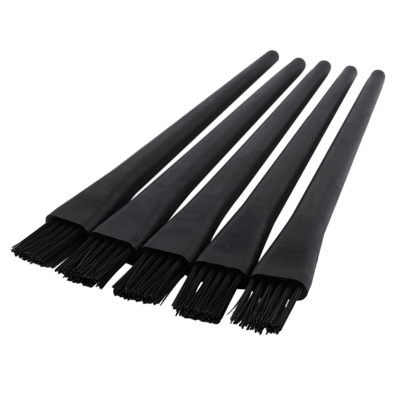 10 Pcs Black Non Slip Handle PCB Rework ESD Anti Static Dust Brush 17cm ...