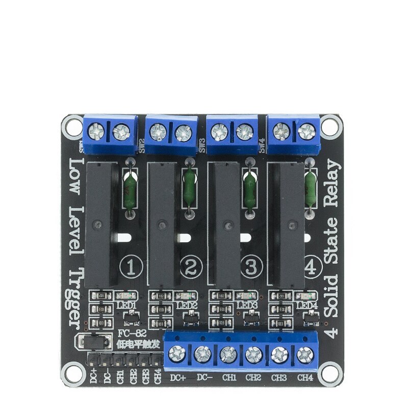 Circuitrocks Relay 5V 1 2 4 8 Channel SSR High Low Level Solid State ...