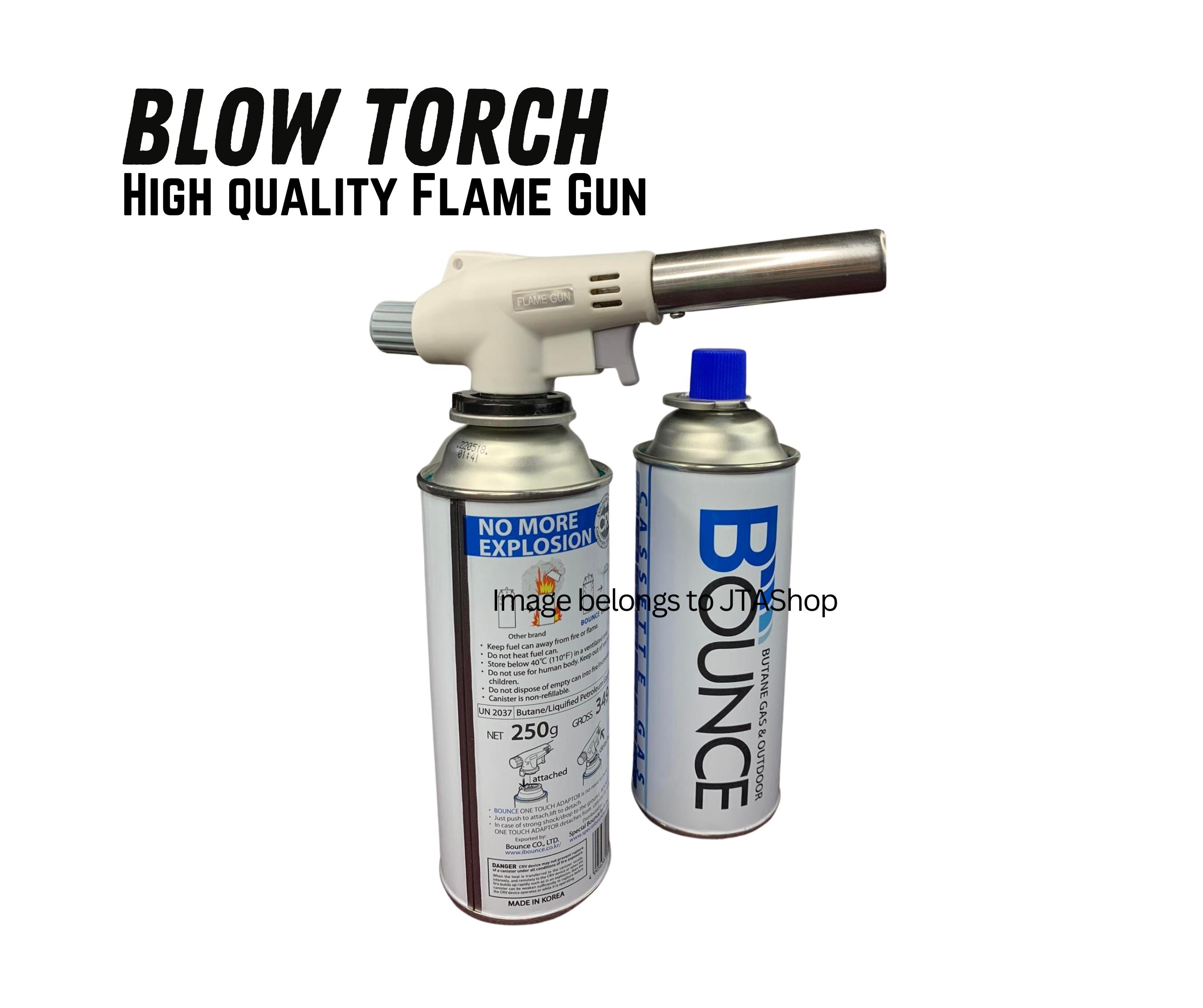 Flame Gun Auto Ignition with Bounce Butane Gas 250g | Lazada PH