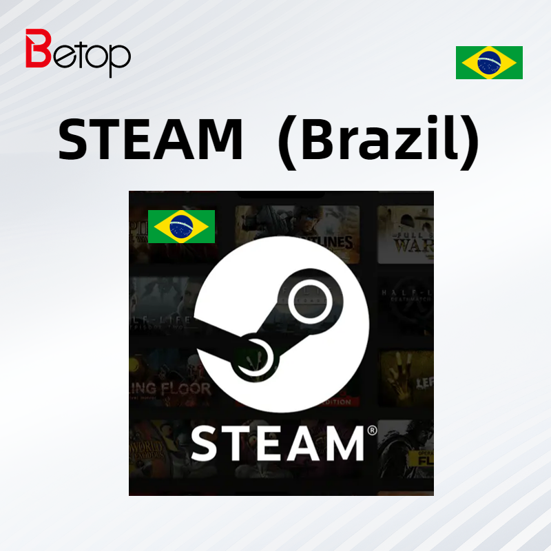 [STEAM BRAZIL]STEAM Wallet Codes ⚡10-200 BRL Official GIFT CARD —⚡ ...