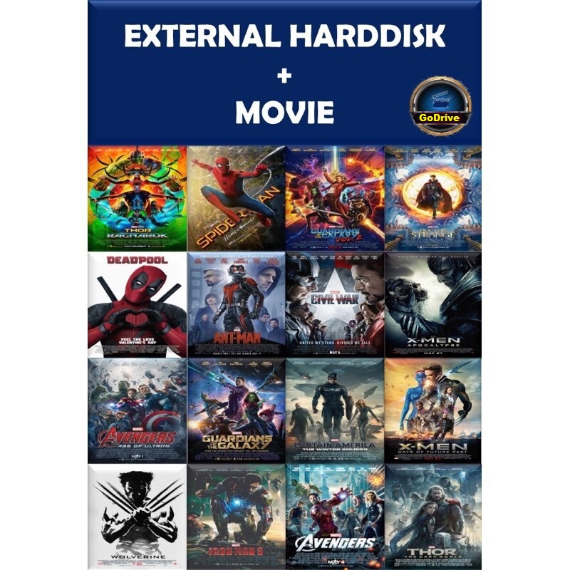 1TB External Hard Drive + MOVIES | Lazada PH