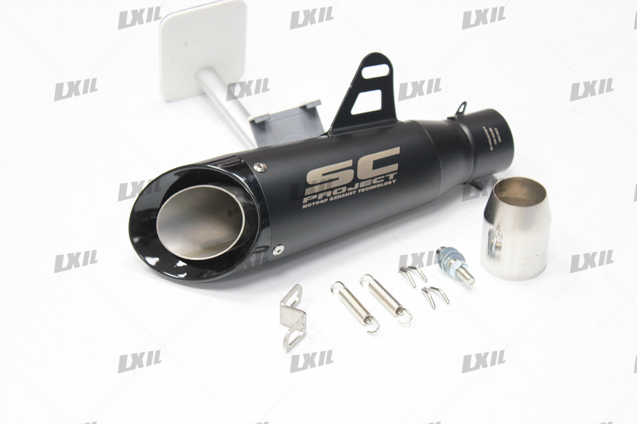 Universal 51mm SC Project muffler motorcycle exhaust pipe tail pipe ...