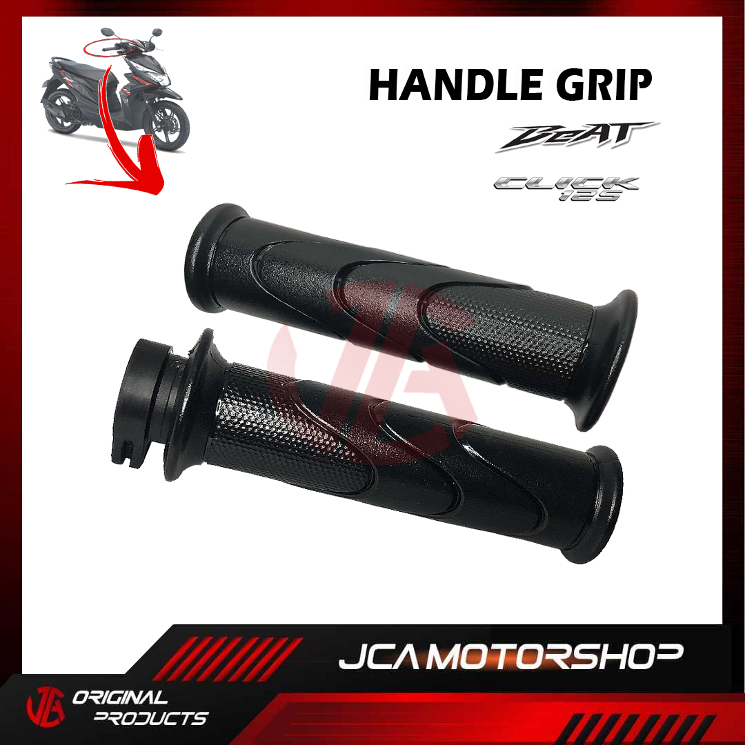 ORIGINAL HONDA HANDLE GRIP & THROTTLE GRIP (PAIR) FOR BEAT FI V1/V2 ...
