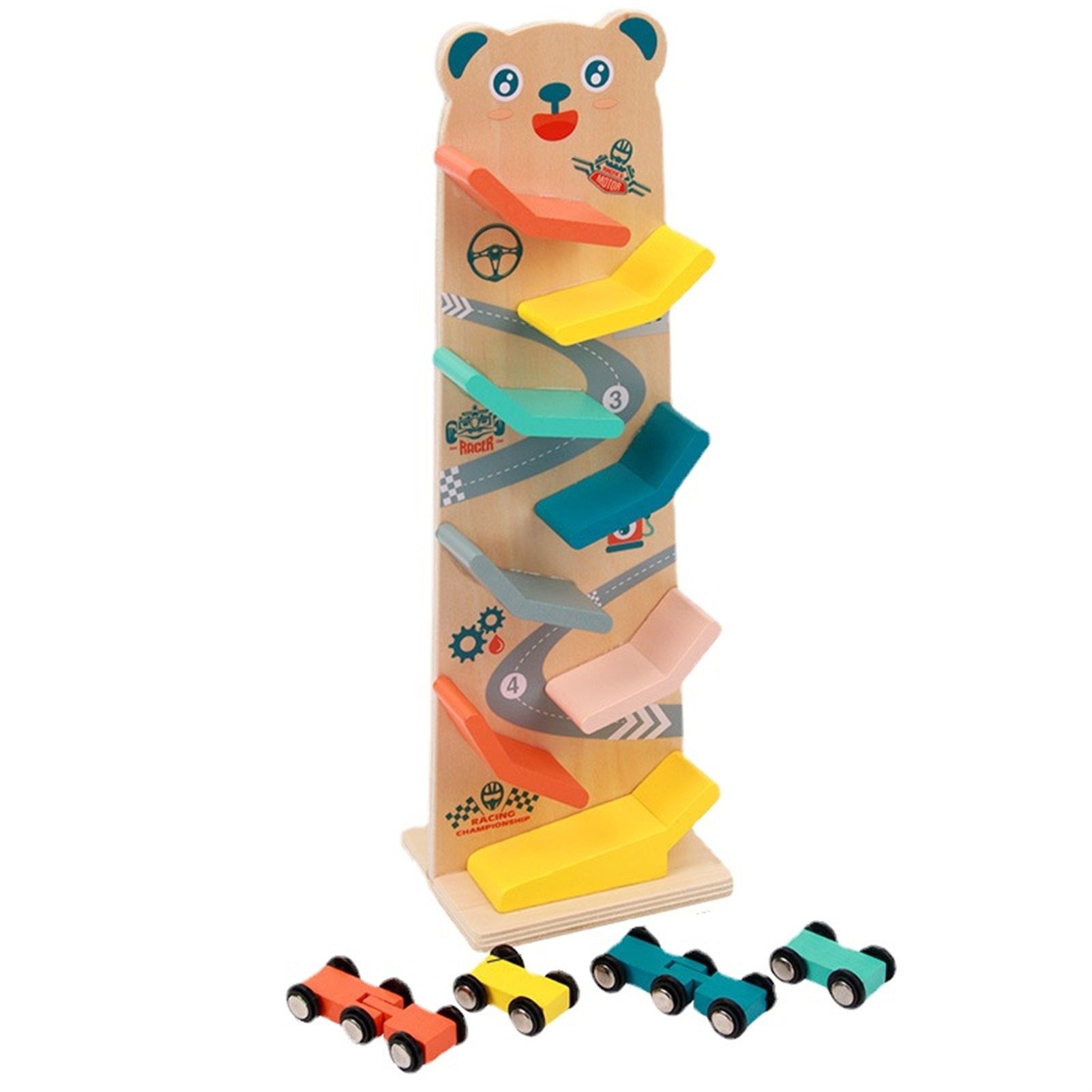 Car Ramp Toy Top Right Toys With Active Wheel Design Kids Vehicle ...