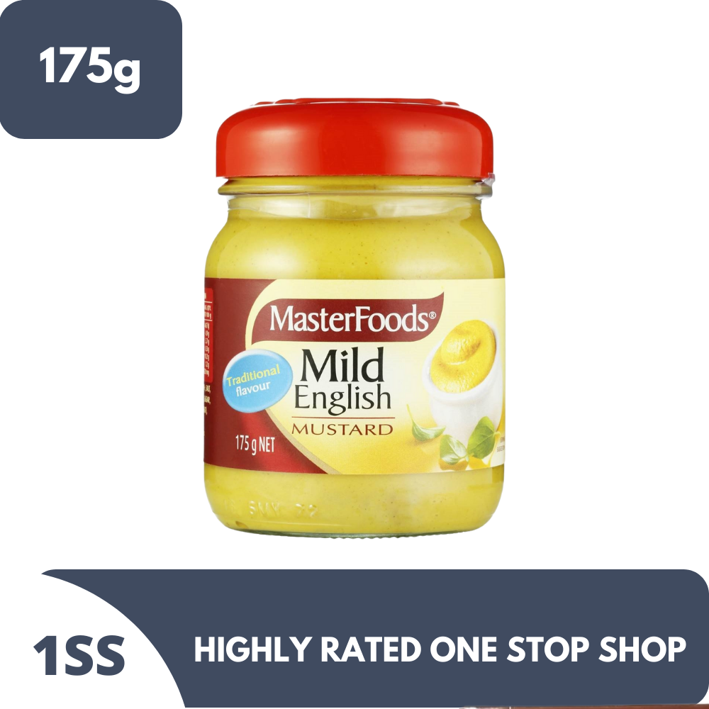 Masterfoods Mild English Mustard 175g (bfr) | Lazada PH
