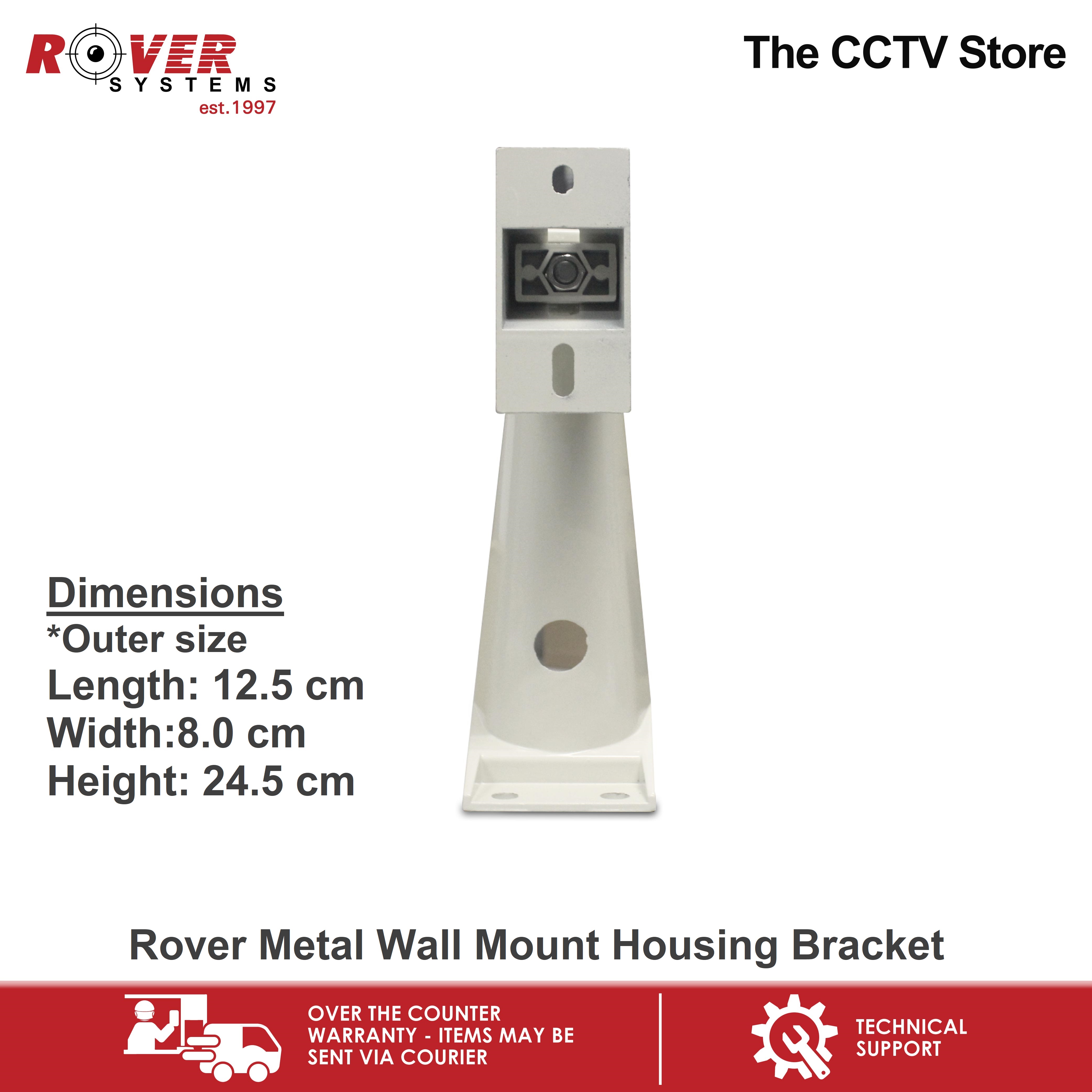 Rover Systems 24.5 cm x 8.0 cm x 12.5 cm Housing CCTV Bracket Wall ...