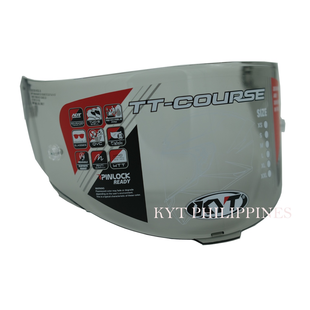 KYT TT-Course Visor Lens | Lazada PH