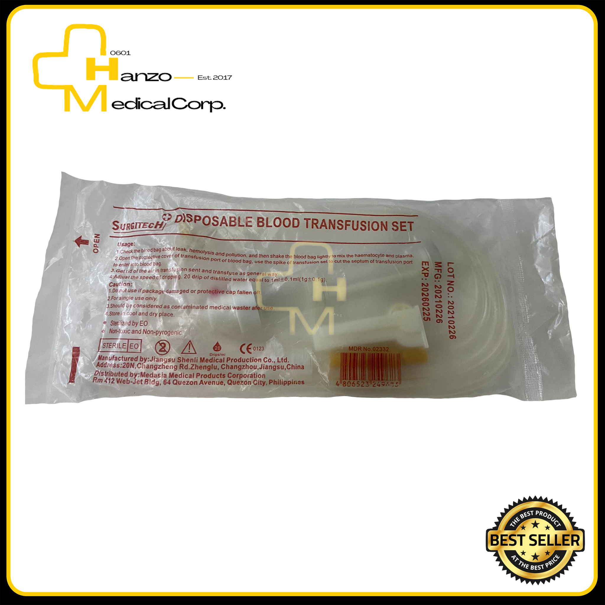 SURGITECH BLOOD TRANSFUSION SET ( BT SET) | Lazada PH