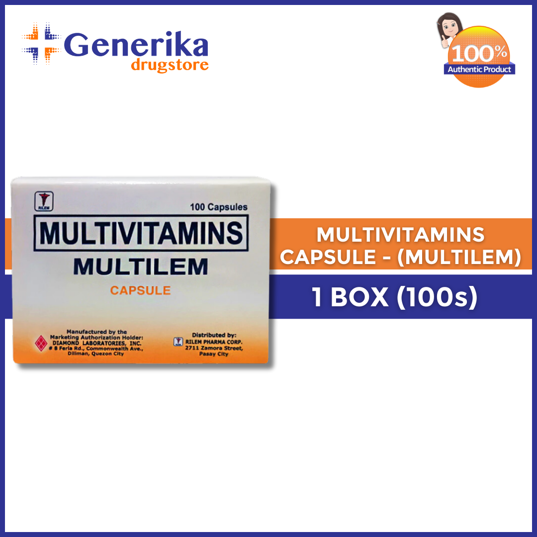 Multilem Multivitamins Capsule | Lazada PH