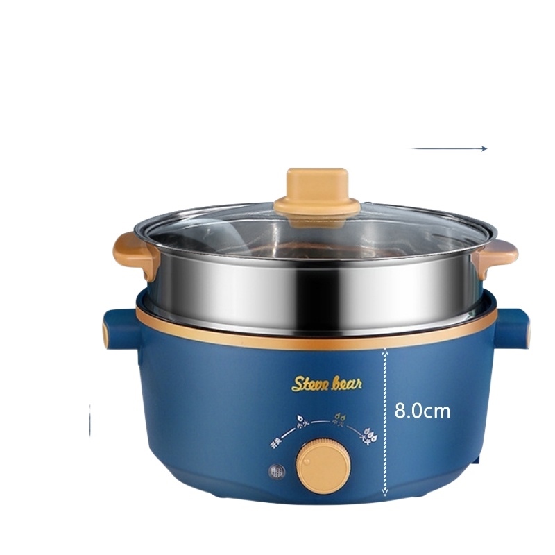rice cooker small 1.8L multi electric hot pot cooker nstick liner mini ...