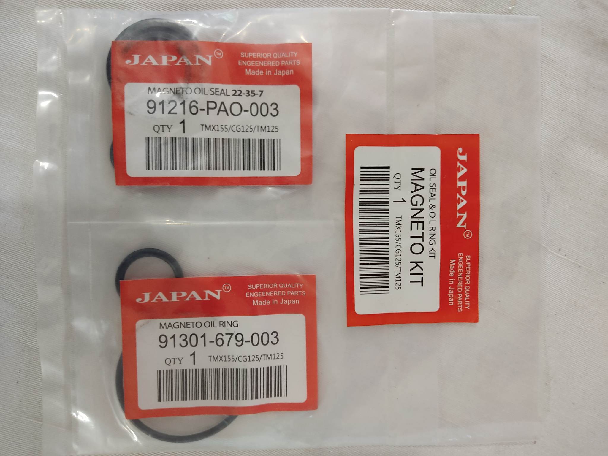 GENUINE Japan Made Magneto Kit for TMX155/CG125/TMX125 | Lazada PH