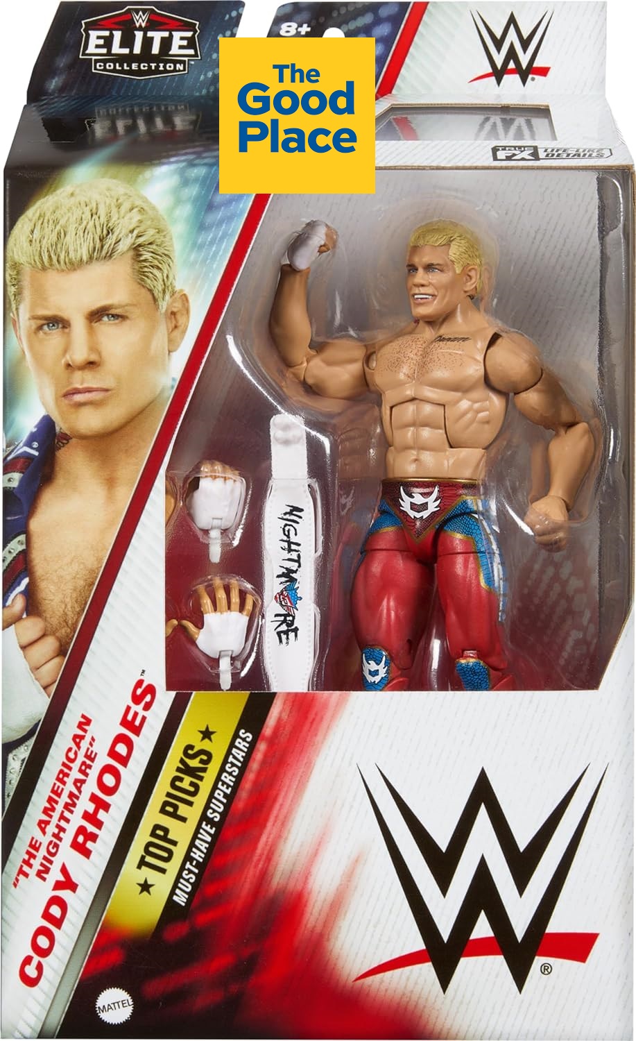 MATTEL WWE Elite Top Picks Collection 2024 Cody Rhodes Figure With ...