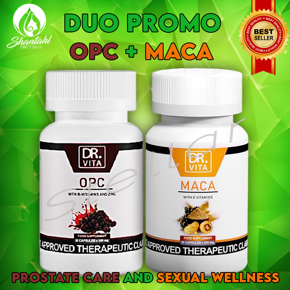 DUO PROMO OF Dr. Vita OPC For prostate and Dr. Vita Maca , Urinal ...
