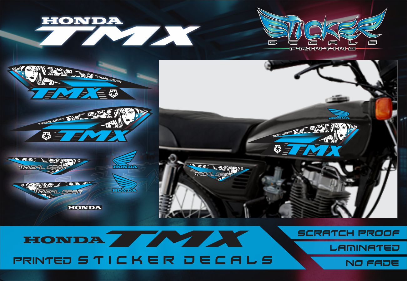 honda TMX Sticker Decals (Tribal) | Lazada PH