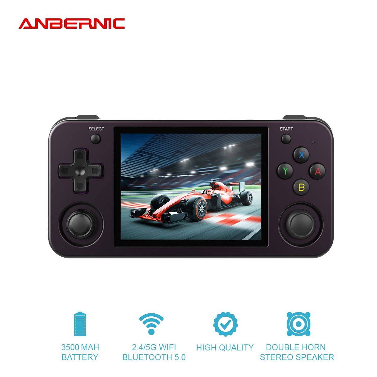 ANBERNIC RG353M | Retro Handheld Gaming Console | Dual OS (Android 11 ...