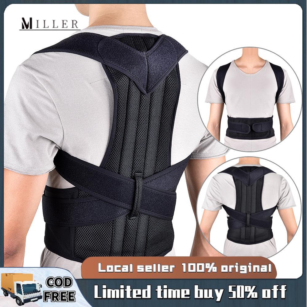 【HOT SALE】Adjustable Back Supporter Posture Corrector For Men Strong ...