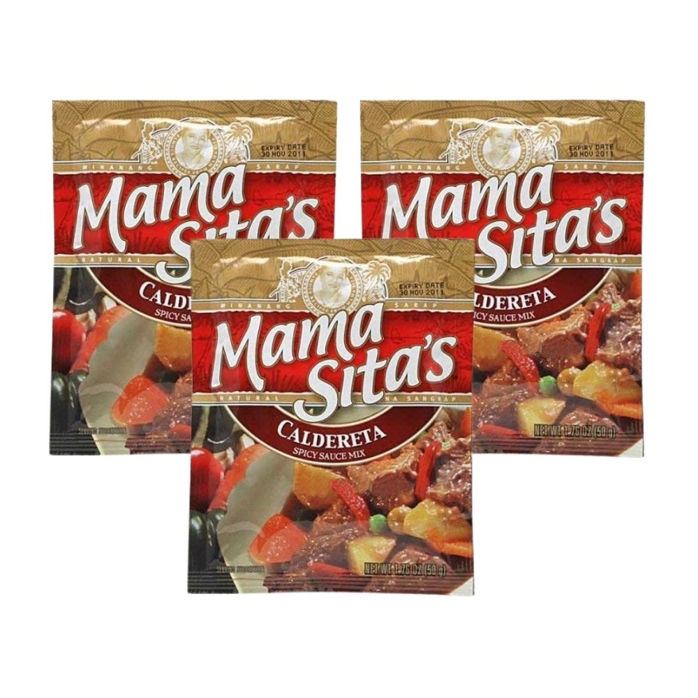 Mama Sitas Spicy Caldereta Mix 50g - Pack of 3 | Lazada PH