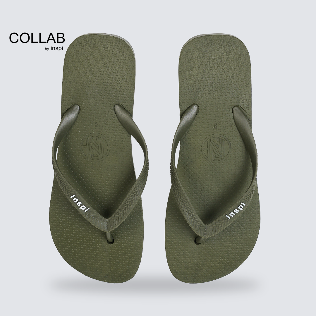 Collab By Inspi Slippers For Women and Men Basic Flip Flops Indoor ...