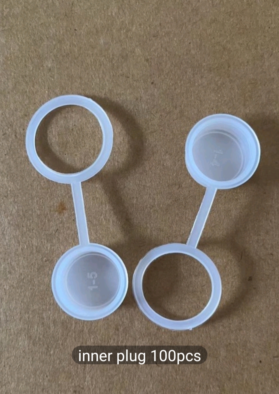 （100pcs per pack）Non-spill cap for 5gal Round Containers/ inter plug ...