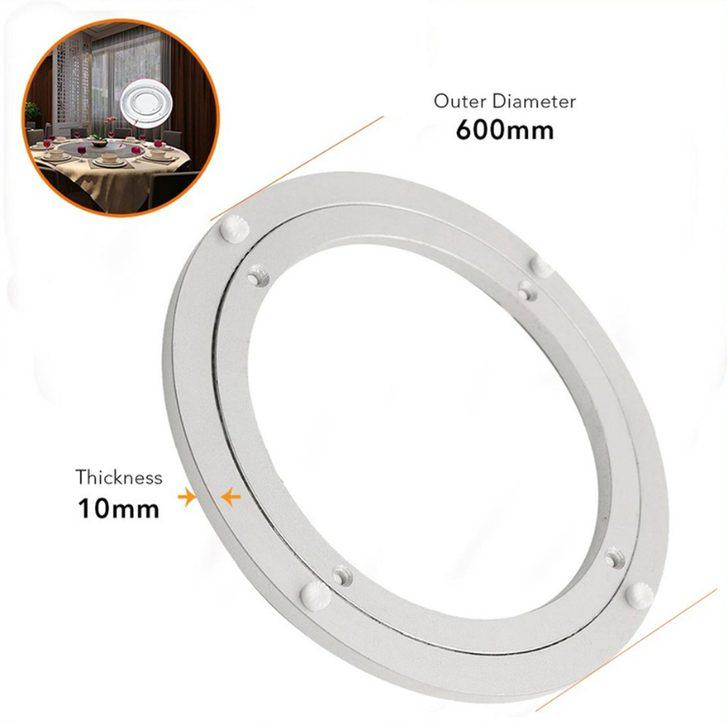 Anti Skid Stainless Steel Lazy Susan Bearing Swivel Plate Rotating ...