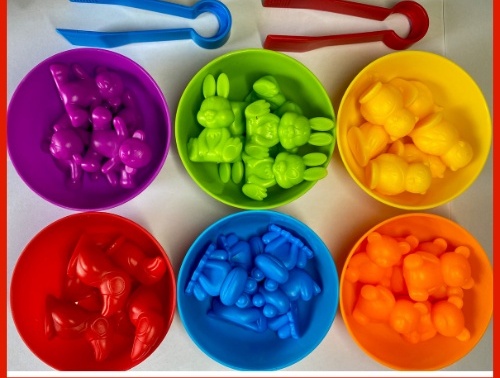 Animal Color Sorting Set/Counters/Educational Toy/Mathematical | Lazada PH