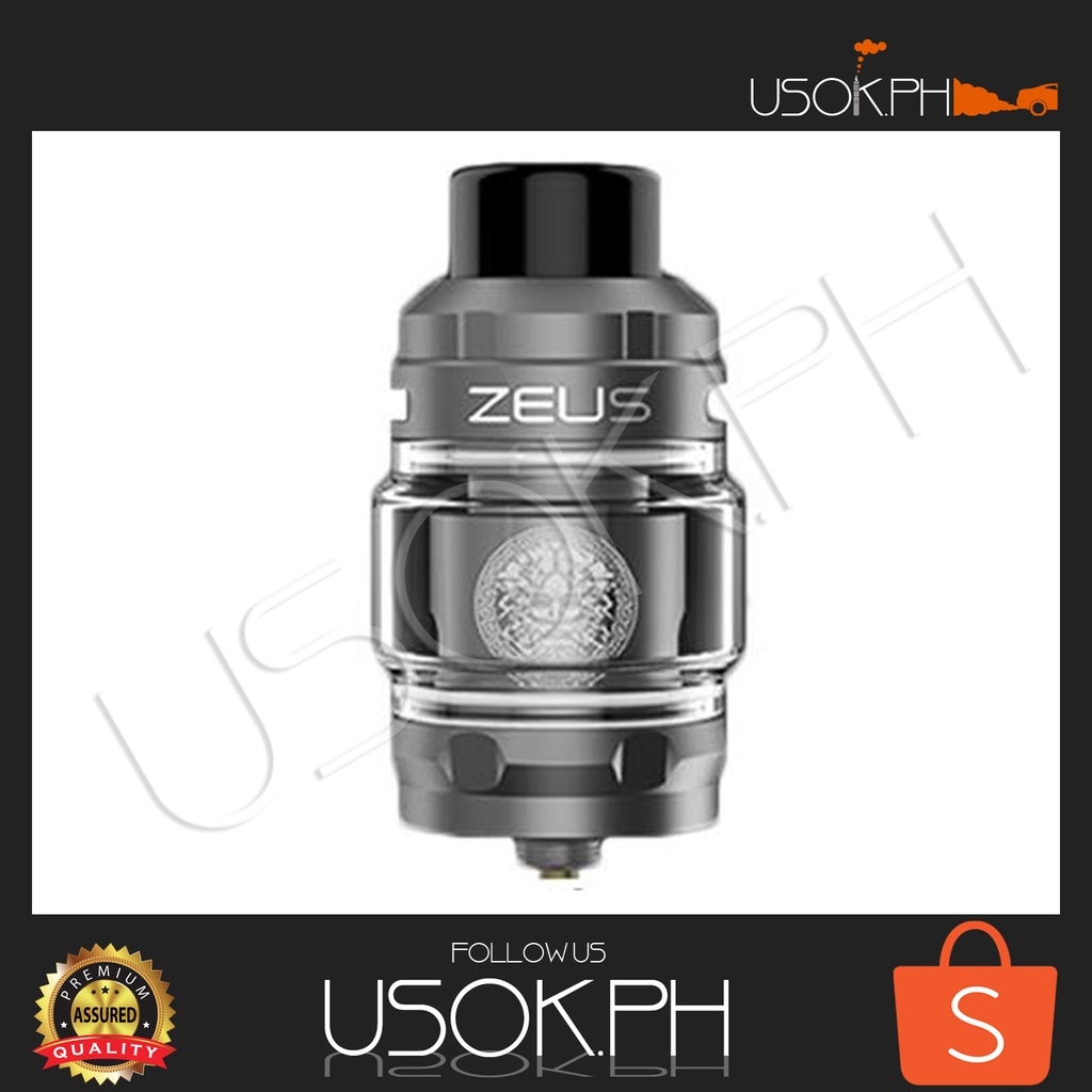 COD Zeus GeekVape X RTA Rebuildable Tank Atomizer Vape 1:1 | Lazada PH