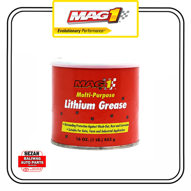 MAG 1 MULTI-PURPOSE LITHIUM GREASE 453 GRAMS FOR ANY VEHICLE 60134 ...