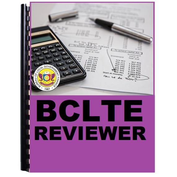 BCLTE Reviewer 2023 Basic Competency on Local Treasury Examination ...