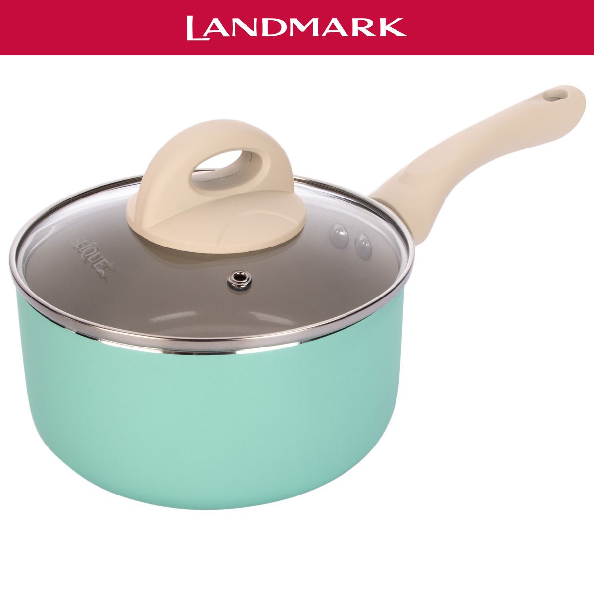 Slique Ceramic Sauce Pan 16cm with Cover | Lazada PH